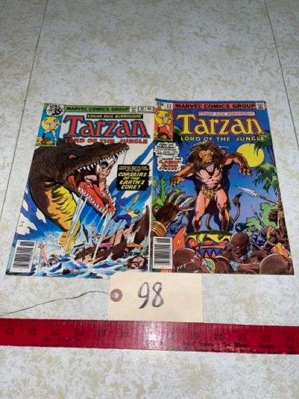 Tarzan comic books • Living Room - Duck Soup Auctions