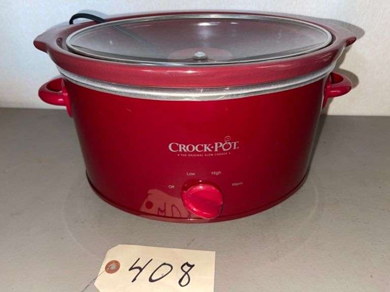 Crock Pot Slow Cooker • Warehouse Duck Soup Auctions