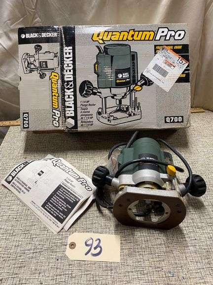 Black and Decker Router - Duck Soup Auctions