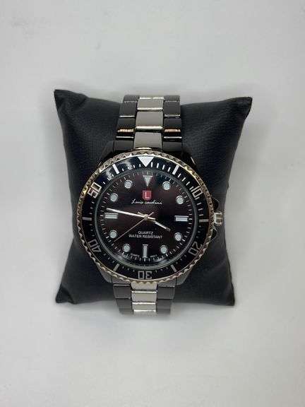 MENS LUIS CARDINI SUB MARINER STYLE WATCH - Earl's Auction Company