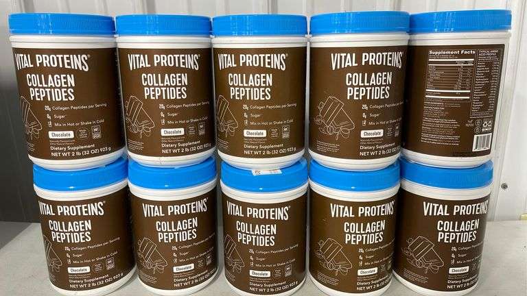 (10) VITAL PROTEINS COLLAGEN PEPTIDES (CHOCOLATE) - Earl's Auction Company