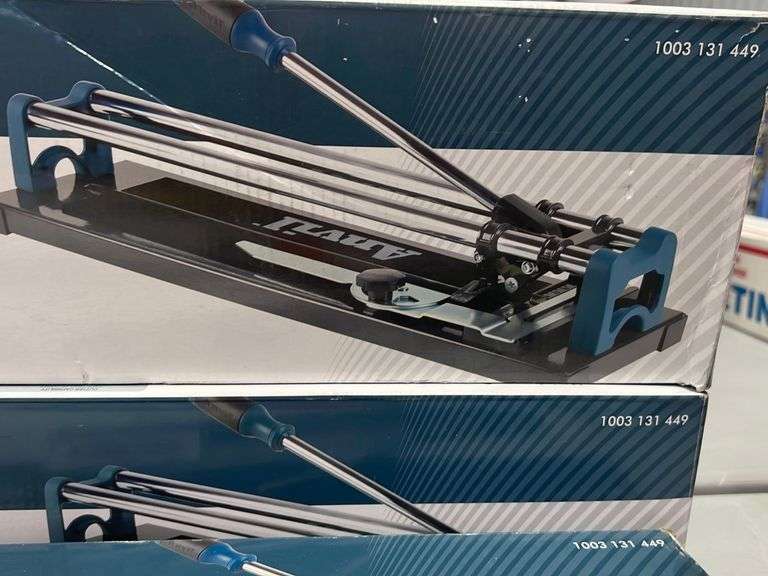 (5) ANVIL 14" TILE CUTTERS IN BOXES - Earl's Auction Company