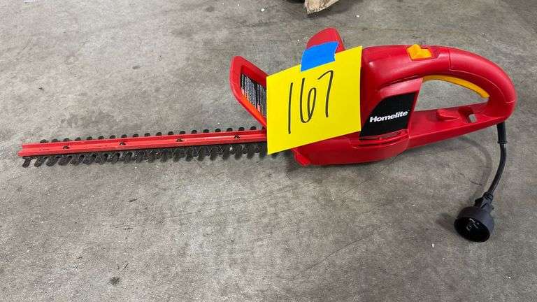 HOMELITE CORDED HEDGE TRIMMER - Earl's Auction Company