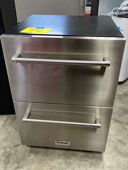 NEW THOR STAINLESS OUTDOOR DRAWER REFRIGERATOR - Earl's Auction Company