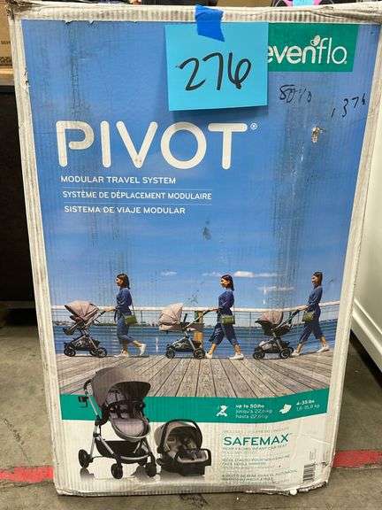 EVENFLO PIVOT MODULAR TRAVEL SYSTEM IN BOX - Earl's Auction Company