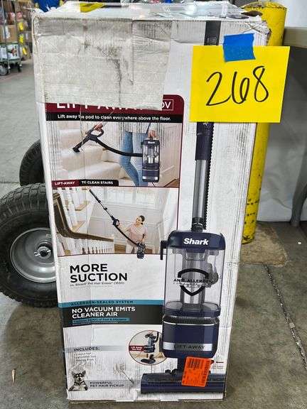 SHARK NAVIGATOR VACUUM IN BOX - Earl's Auction Company