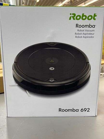 NEW IROBOT ROOMBA ROBOT VACUUM IN BOX - Earl's Auction Company