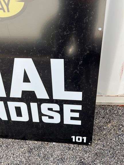5FT IMS OFFICIAL MERCHANDISE SIGN - Earl's Auction Company
