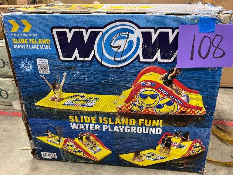 WOW SLIDE ISLAND IN BOX - Earl's Auction Company