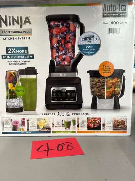 NINJA PROFESSIONAL PLUS KITCHEN SYSTEM IN BOX - Earl's Auction Company