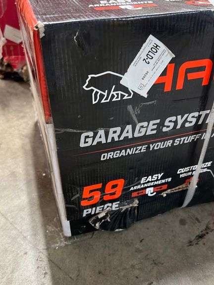HAUS 59PC GARAGE SYSTEM KIT IN BOX - Earl's Auction Company