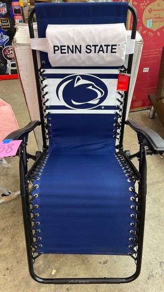 (2) PENN STATE ZERO GRAVITY LOUNGER CHAIRS - Earl's Auction Company