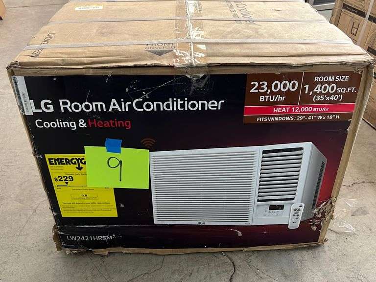 LG ROOM AIR CONDITIONER IN BOX - Earl's Auction Company