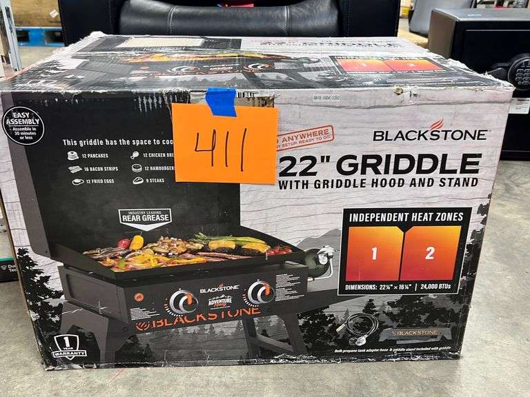 BLACKSTONE 22" GRIDDLE IN BOX - Earl's Auction Company