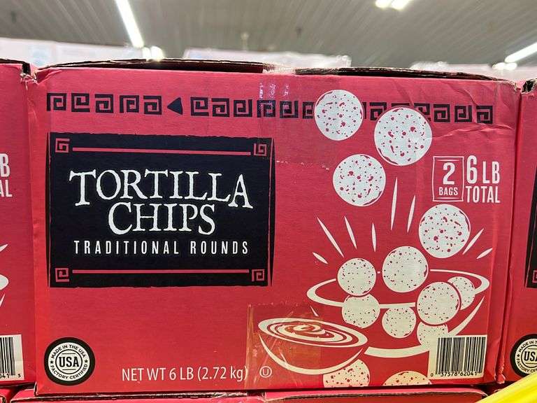 (48) BOXES OF TORTILLA CHIP ROUNDS - Earl's Auction Company