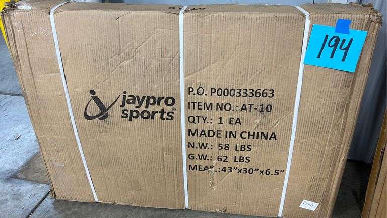 JAYPRO SPORTS TOTEMASTER FIELDCART IN BOX MODEL AT-10 - Earl's Auction ...