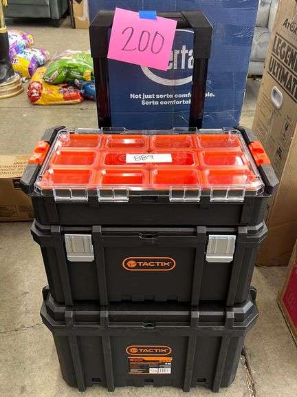 TACTIX MODULAR MOBILE STORAGE SYSTEM - Earl's Auction Company