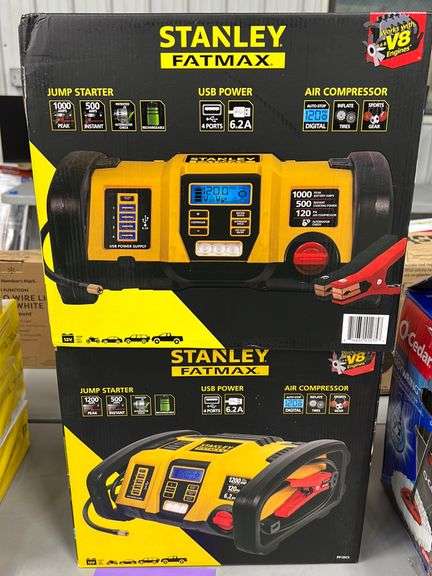 (2) STANLEY FATMAX POWER STATIONS IN BOXES - Earl's Auction Company