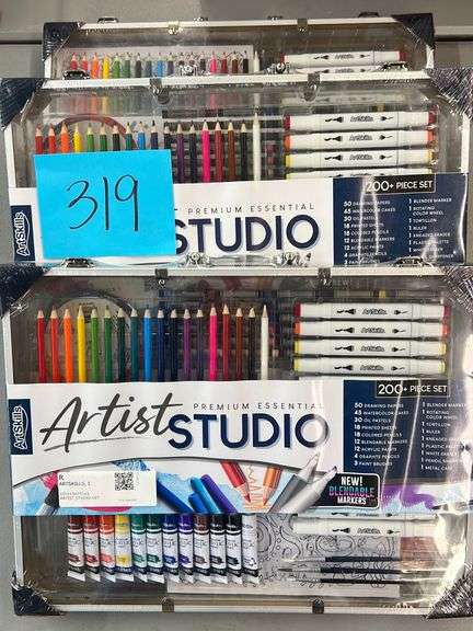 (3) ARTIST STUDIO 200PC ART KITS - Earl's Auction Company