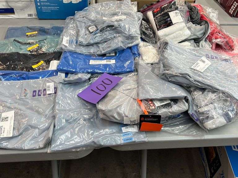 MISC LOT OF NEW CLOTHES - ASST SIZES - SEE PHOTOS - Earl's Auction Company