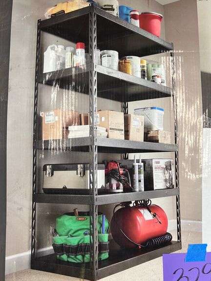 GLADIATOR EZ CONNECT 5 SHELF STORAGE RACK IN BOX - Earl's Auction Company