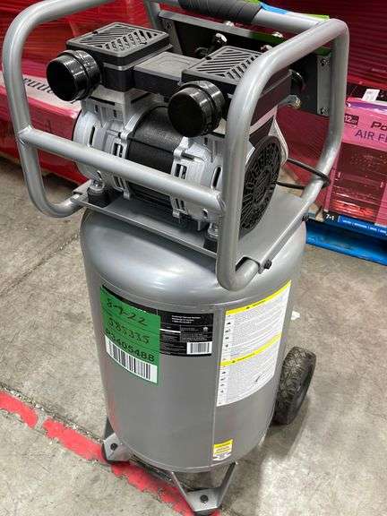 HUSKY 20 GALLON ROLLING AIR COMPRESSOR - Earl's Auction Company