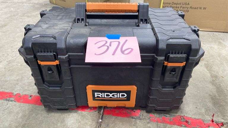RIDGID TOOL BOX - Earl's Auction Company