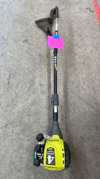 AS IS - RYOBI 4 CYCLE GAS TRIMMER - Earl's Auction Company
