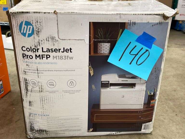 HP COLOR LASERJET PRO MFP PRINTER IN BOX - Earl's Auction Company