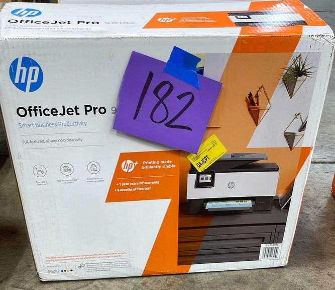 HP OFFICEJET PRO 9018e PRINTER IN BOX - Earl's Auction Company