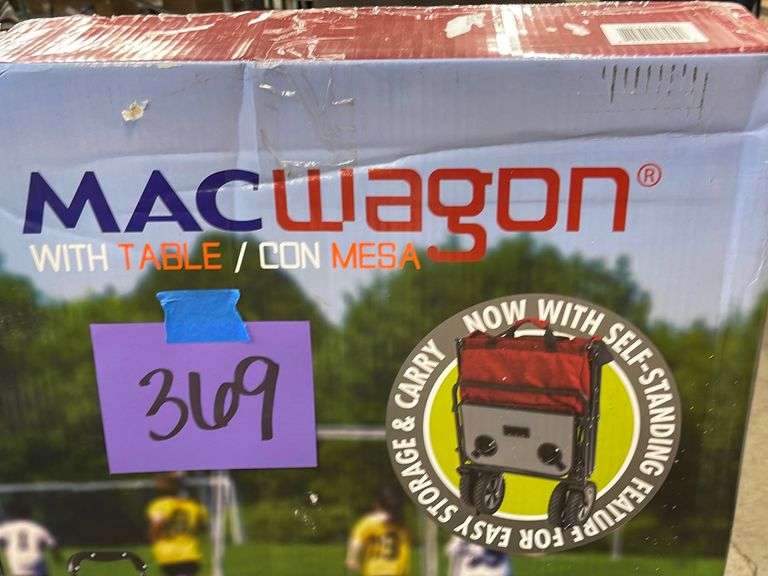 MAC FOLDABLE WAGON IN BOX - Earl's Auction Company