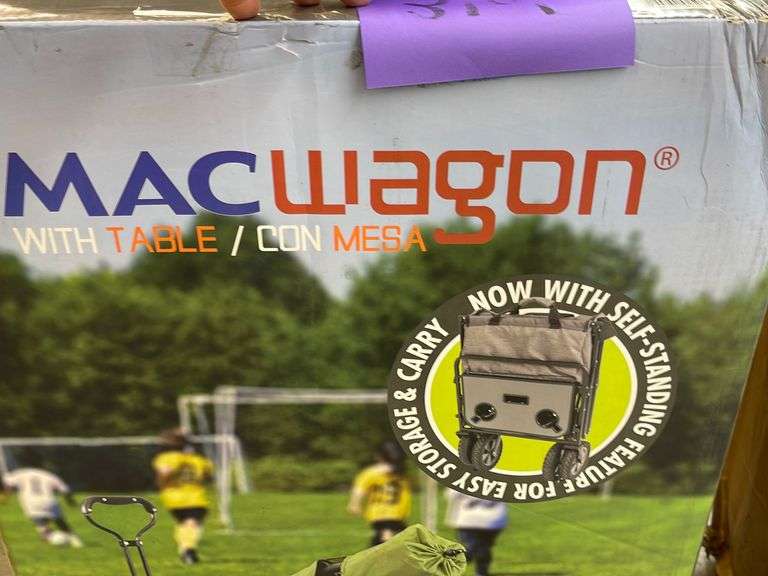 MAC FOLDABLE WAGON IN BOX - Earl's Auction Company