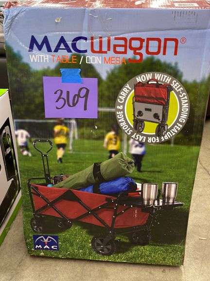MAC FOLDABLE WAGON IN BOX - Earl's Auction Company