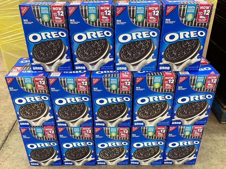 (24) BOXES OF OREO PACKS (12 PACKS PER BOX) - Earl's Auction Company