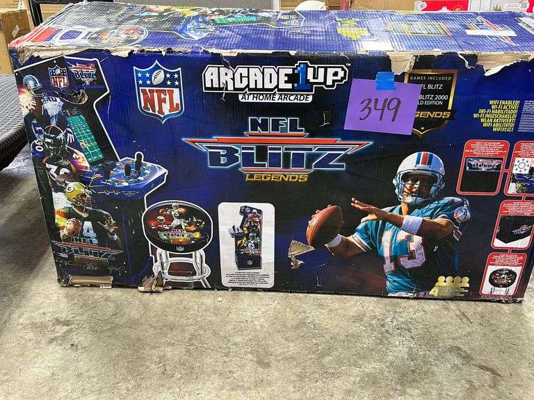 ARCADE 1 UP NFL BLITZ 2000 GOLD EDITION ARCADE GAME IN BOX - Earl's ...