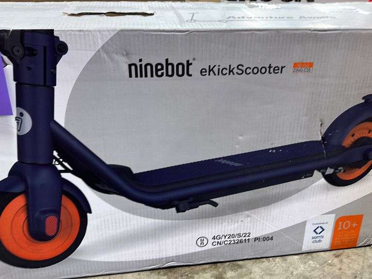 SEGWAY NINEBOT EKICK SCOOTER IN BOX MODEL ZING C15 - Earl's Auction Company