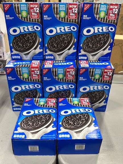 (11) BOXES OF OREO PACKS (12 PACKS PER BOX) - Earl's Auction Company