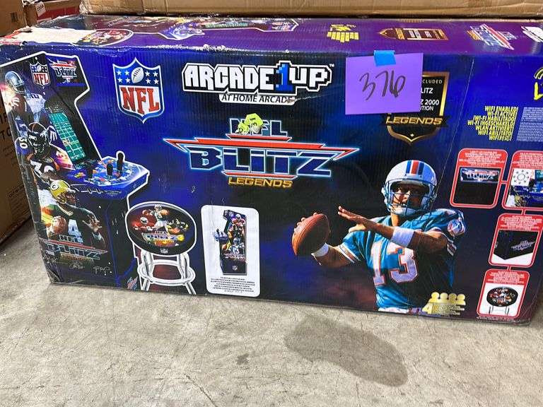 ARCADE 1 UP NFL BLITZ 2000 GOLD EDITION ARCADE GAME IN BOX - Earl's ...