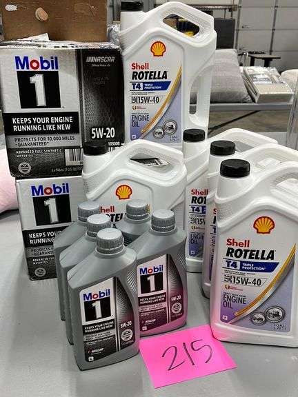 (28) JUGS OF ASSORTED MOTOR OIL - Earl's Auction Company