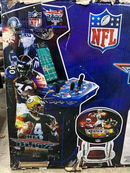 ARCADE 1 UP NFL BLITZ 2000 GOLD EDITION ARCADE GAME IN BOX - Earl's ...