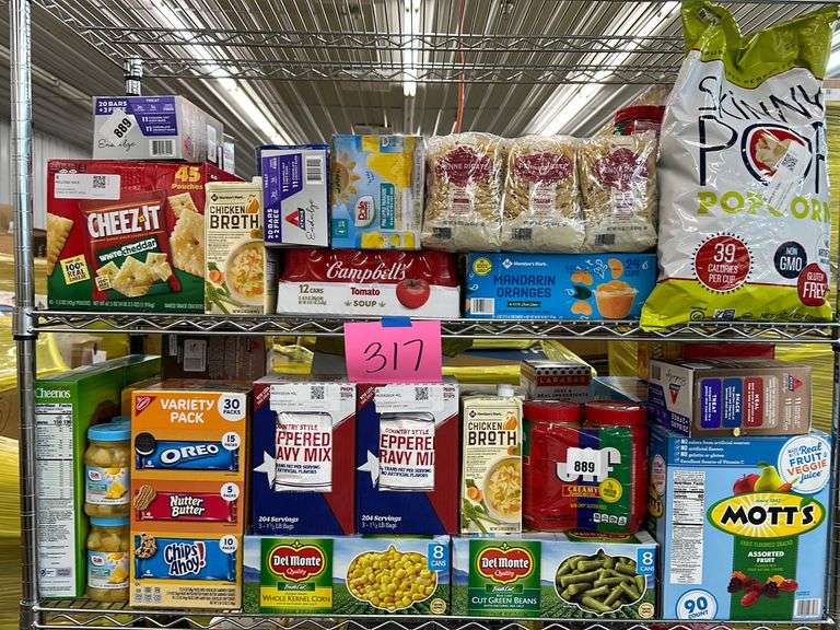 LARGE LOT OF FOOD ITEMS - SEE PHOTOS - Earl's Auction Company