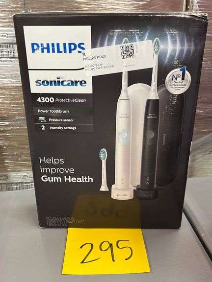 PHILIPS SONICARE TOOTHBRUSH SET IN BOX - Earl's Auction Company