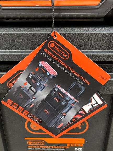 TACTIX MODULAR MOBILE STORAGE SYSTEM - Earl's Auction Company