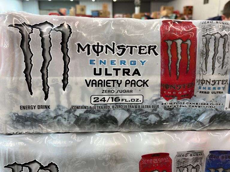 (3) PACKS OF MONSTER ULTRA ENERGY VARIETY PACKS - Earl's Auction Company