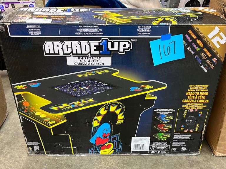 ARCADE 1 UP HEAT TO HEAD ARCADE GAME IN BOX - Earl's Auction Company