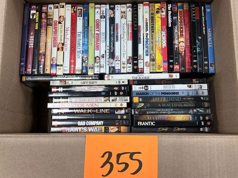APPROX 50 ASSORTED DVDS - Earl's Auction Company