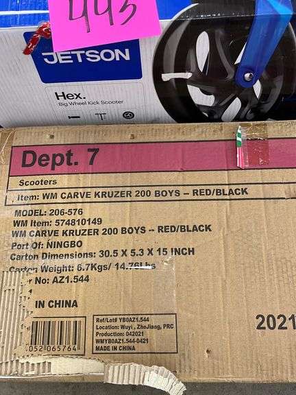(2) KIDS KICK SCOOTERS IN BOXES - Earl's Auction Company