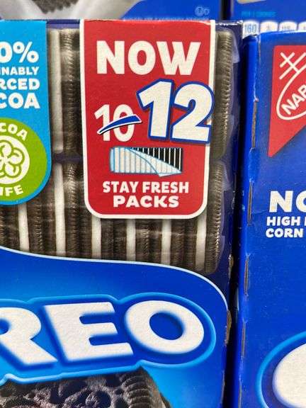 (11) BOXES OF OREO PACKS (12 PACKS PER BOX) - Earl's Auction Company
