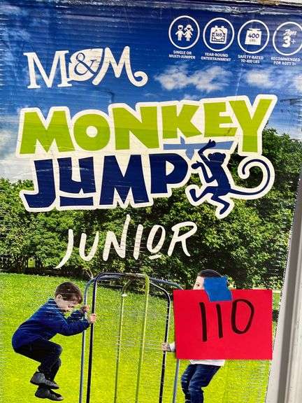 M&M MONKEY JUMP JUNIOR IN BOX - Earl's Auction Company