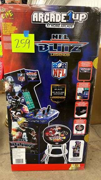ARCADE 1 UP NFL BLITZ 2000 GOLD EDITION ARCADE GAME IN BOX - Earl's ...